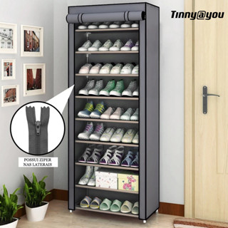 Sapateira para calcados 9 andares para 27 pares de sapatos organizador desmontavel TINNY YOU Shopee Brasil