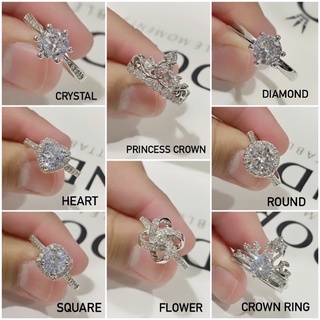 New Engagement Ring S925 HK SILVER COMPLETE Gift Set Shopee Philippines