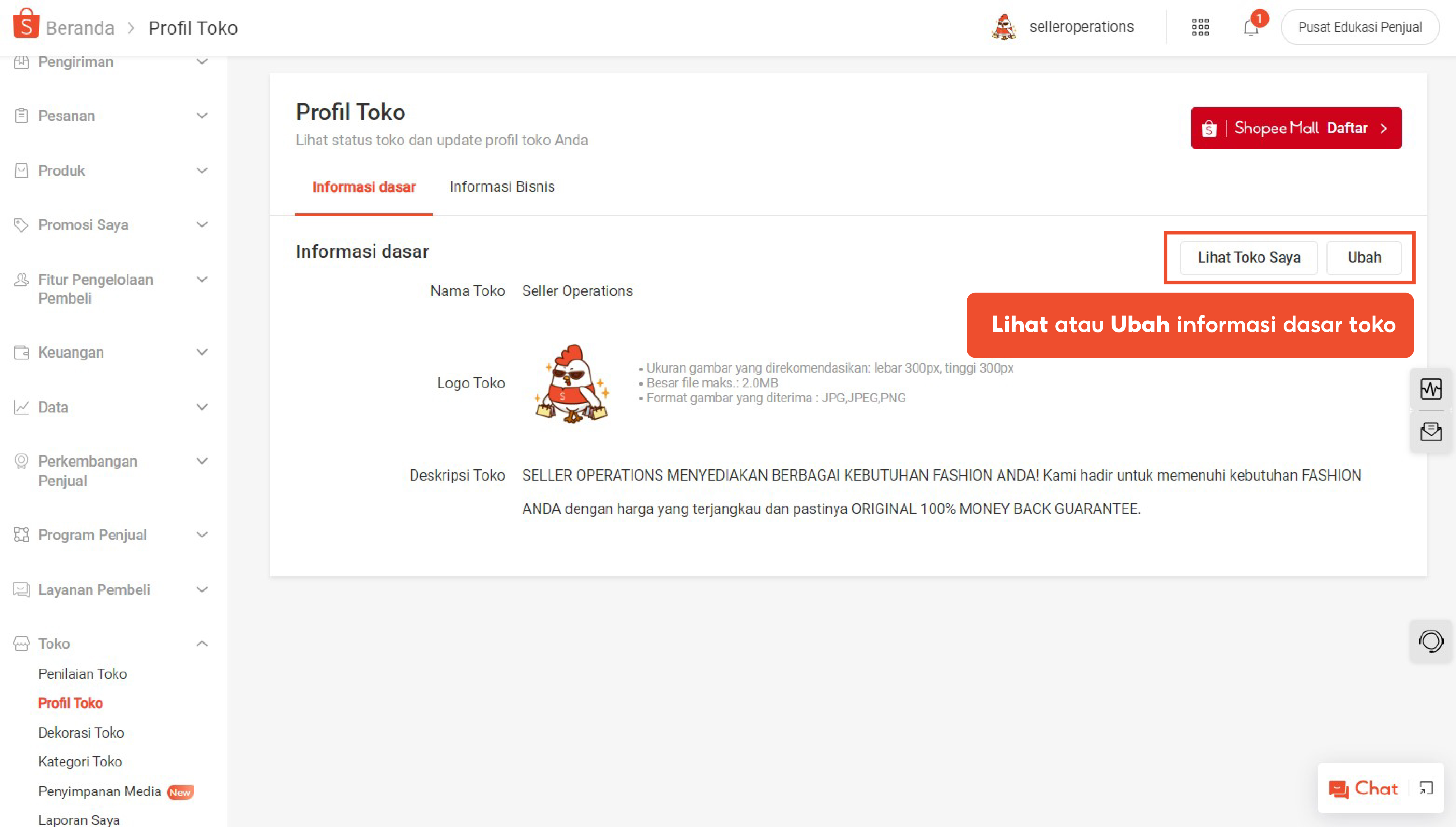 Apa itu Profil Toko? | Pusat Edukasi Penjual [Shopee]
