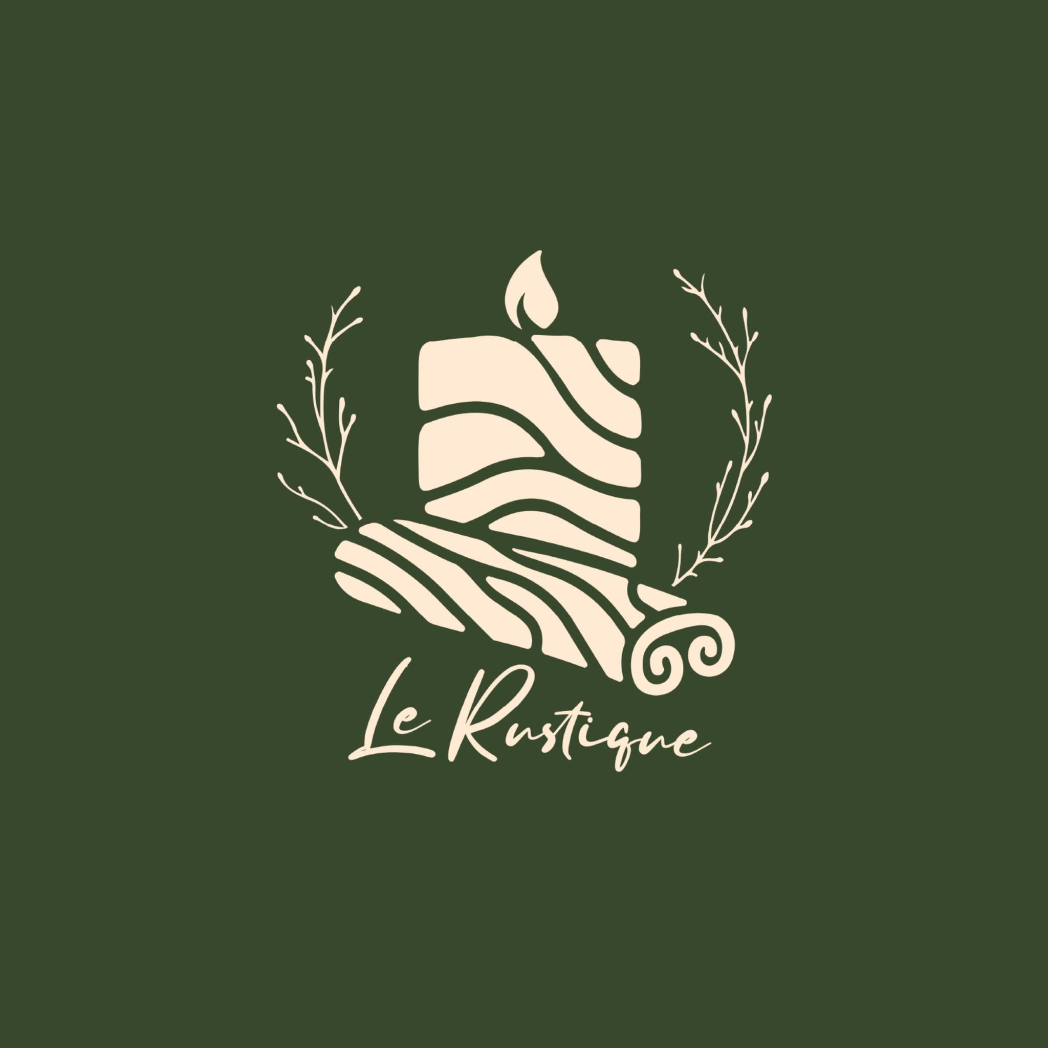 Le Rustique Logo Rustique Studio By Jenniferzoeller