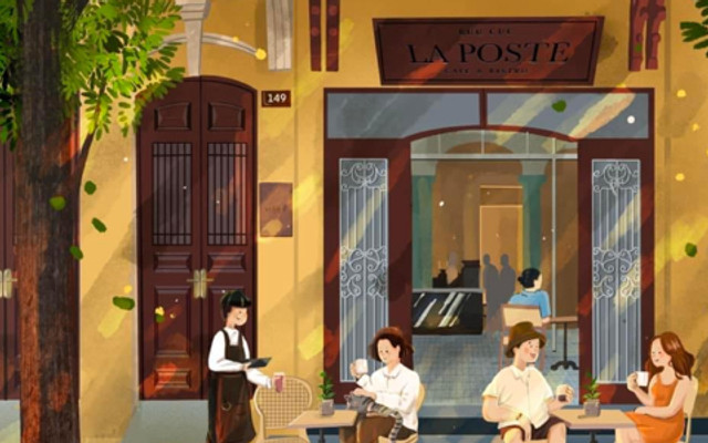 Bưu Cục La Poste - Cafe & Bistro - Phùng Hưng | Đặt Món & Giao ship tận ...