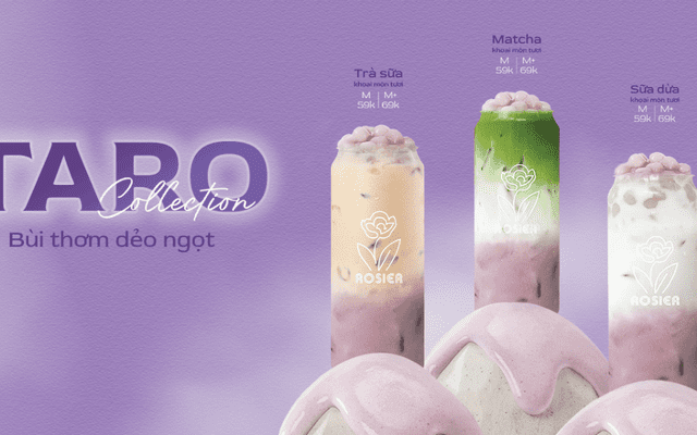 Trà Sữa Rosier - Fresh Tea & Coffee - Đào Tấn | Đặt Món & Giao ship tận ...